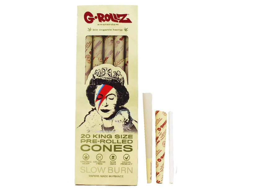 G-Rollz BANKSY QUEEN Cones Box of 20 - UK