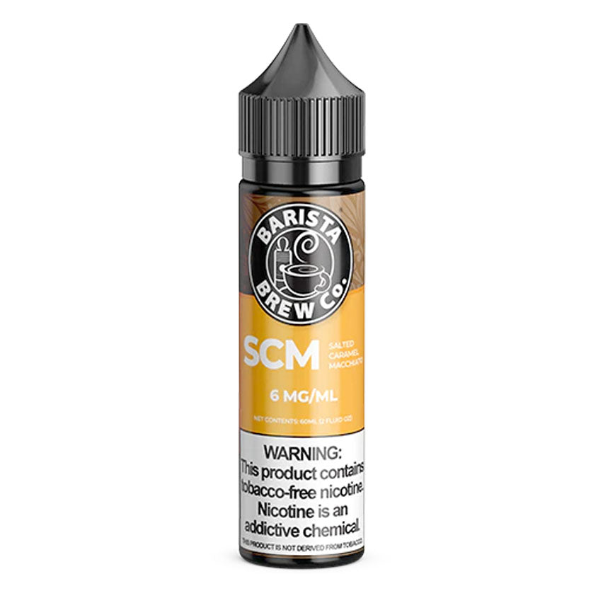 Barista Brew Co E-Liquid - Salted Caramel Macchiato - 3mg or 6mg - 60m
